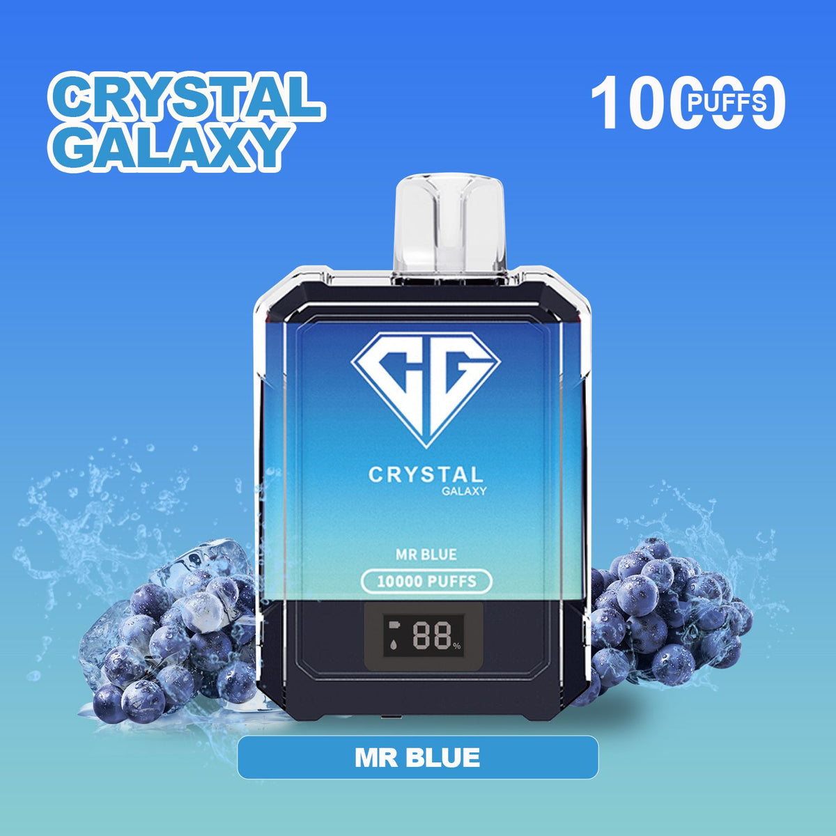 Crystal Galaxy 10000 Puffs Disposable Vape – Vape Area UK