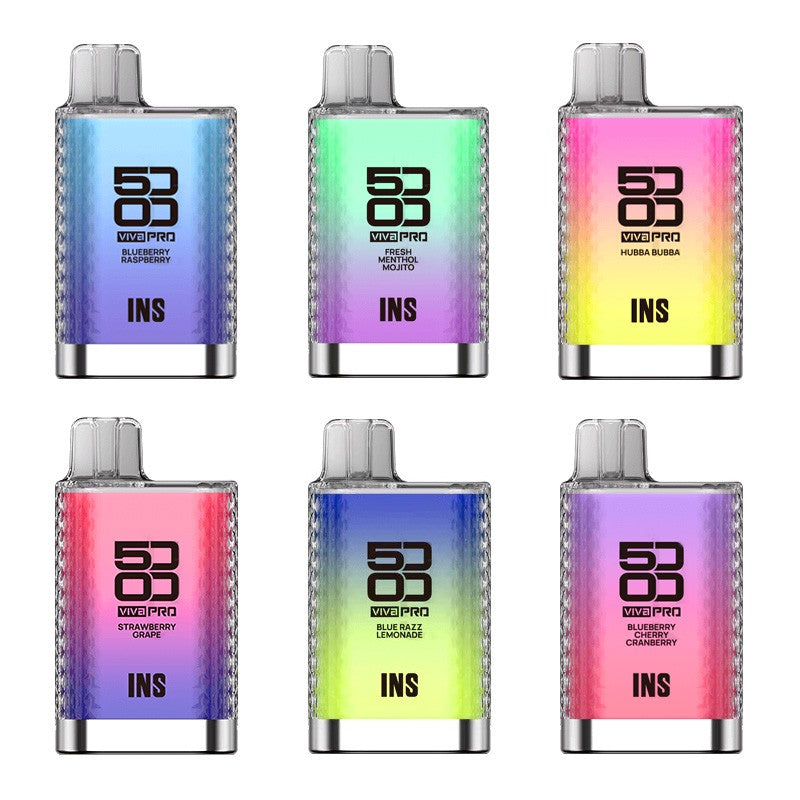 Elux Viva Pro 5000 Puffs- Box of 10 – Vape Area UK