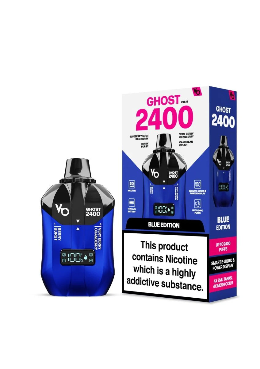 Ghost 2400 Puffs Disposable Vape Pack Of 5 – Vape Area UK