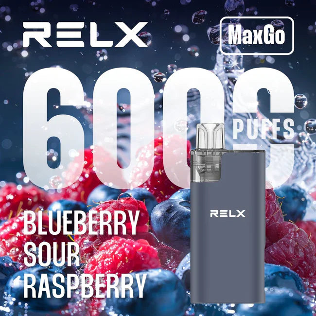 Relx Max Go 6000 Disposable Vape- Box of 5 – Vape Area UK
