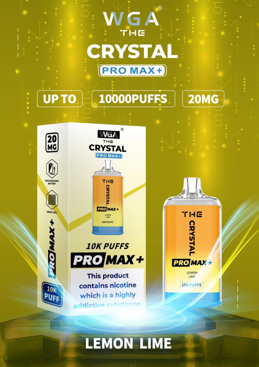 WGA Crystal Pro Max 10000 Plus Puffs Disposable Vape – Vape Area UK